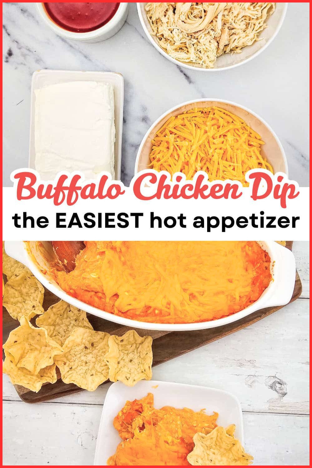 The Most Addicting Buffalo Chicken Dip