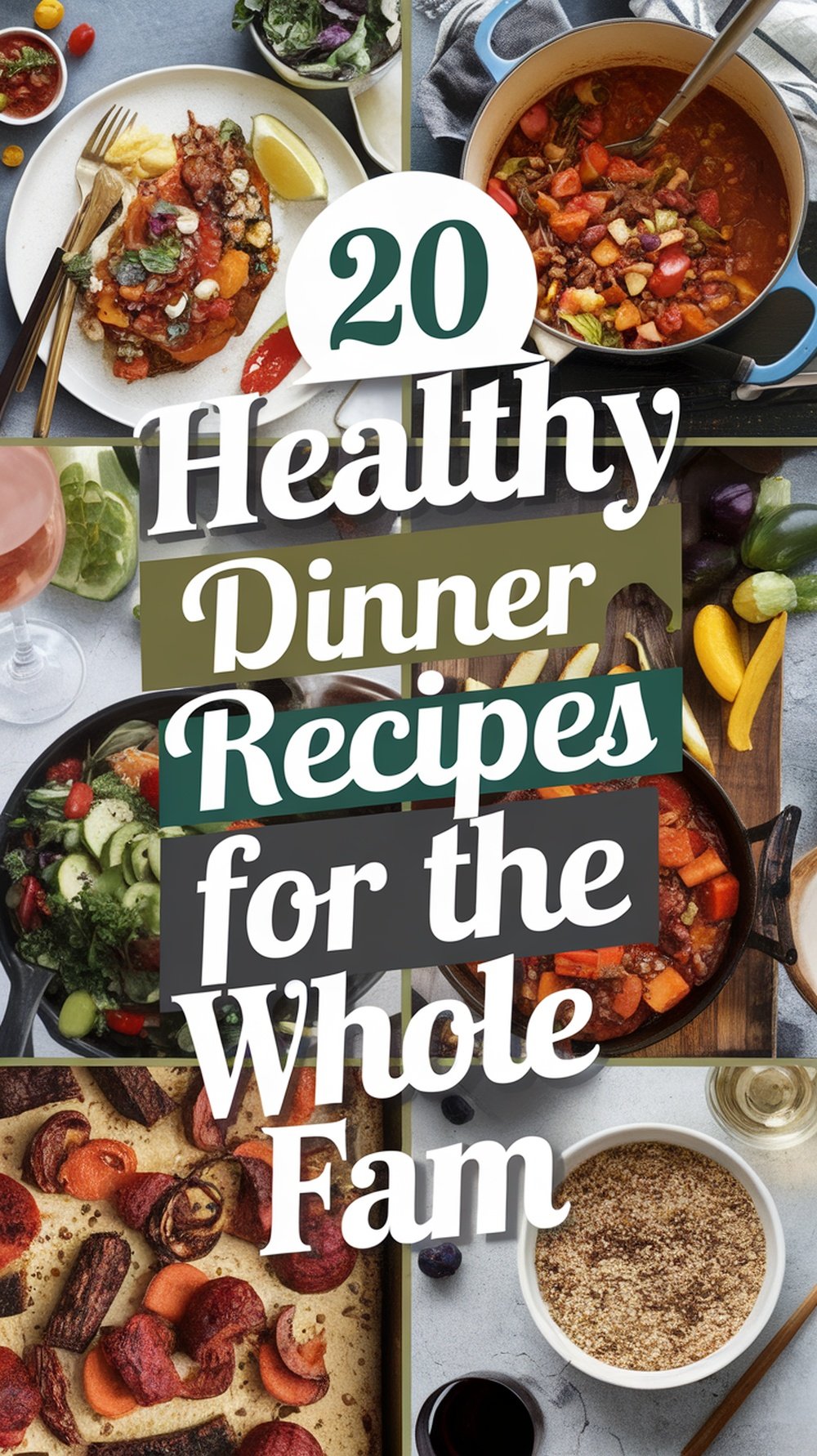 20 Healthy Dinner Recipes