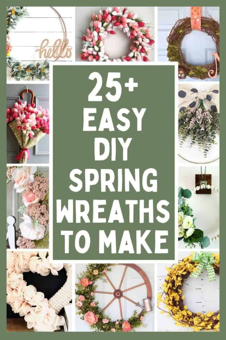 25 DIY Spring Wreaths To Make