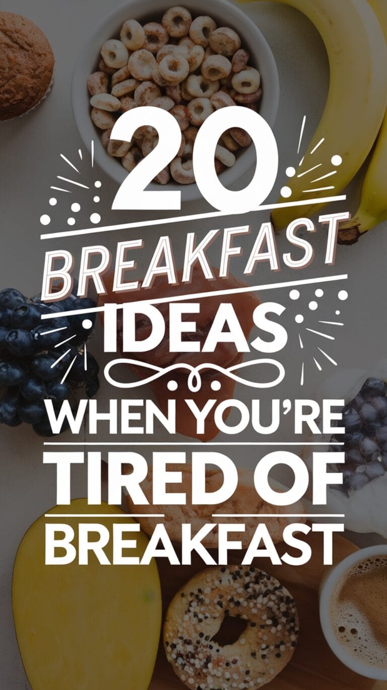 20 Easy Breakfast Recipes